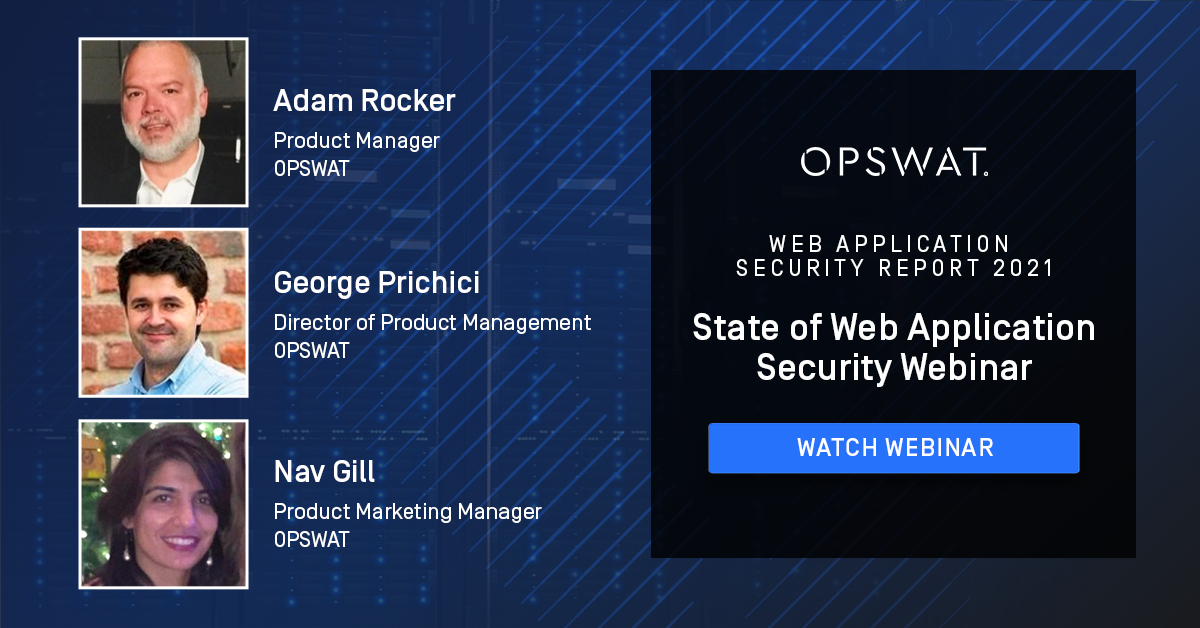 Webinar Web Application Security Report